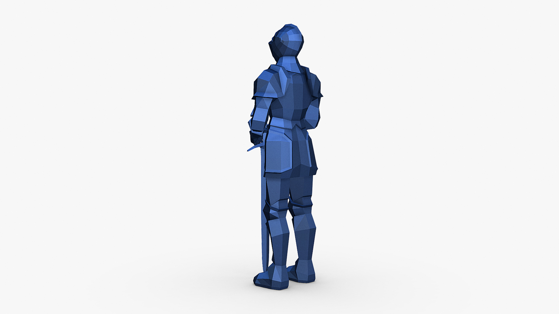 Knight low poly by stiv3d | 3DOcean