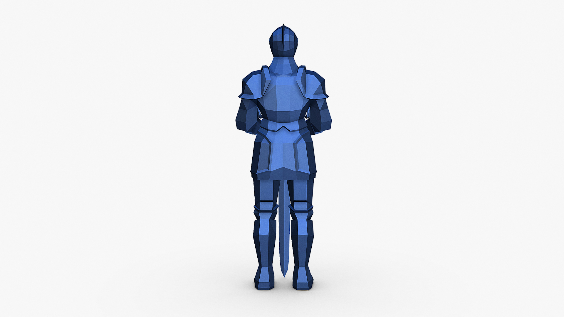 Knight low poly by stiv3d | 3DOcean