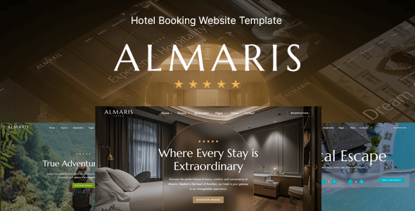 Hotel Booking Website Template - Almaris by designesia | ThemeForest