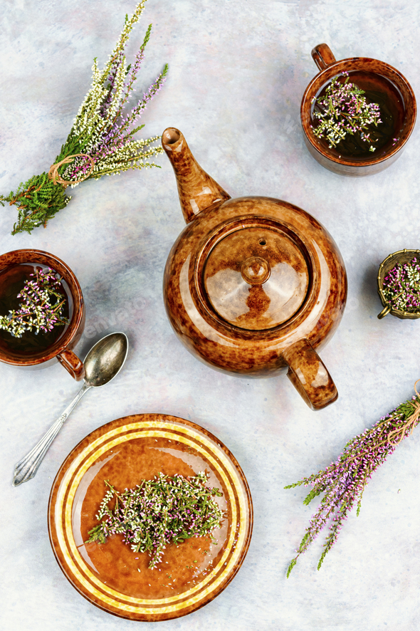 Heather Flower Tea. Stock Photo by Nikolaydonetsk | PhotoDune