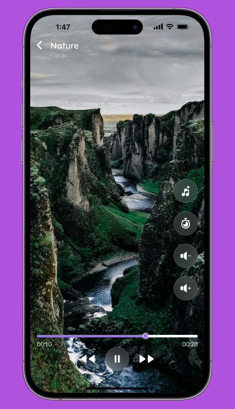 Relax & Sleep Meditation: Flutter App with Firebase Admin Panel and ...