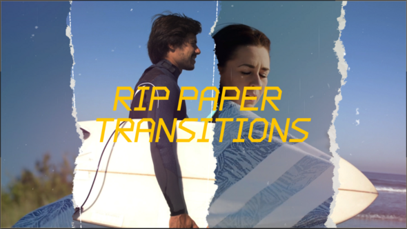 Rip Paper Transitions | MOGRT, Premiere Pro Templates | VideoHive