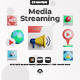 Media Streaming 3D Objects, Graphics | GraphicRiver
