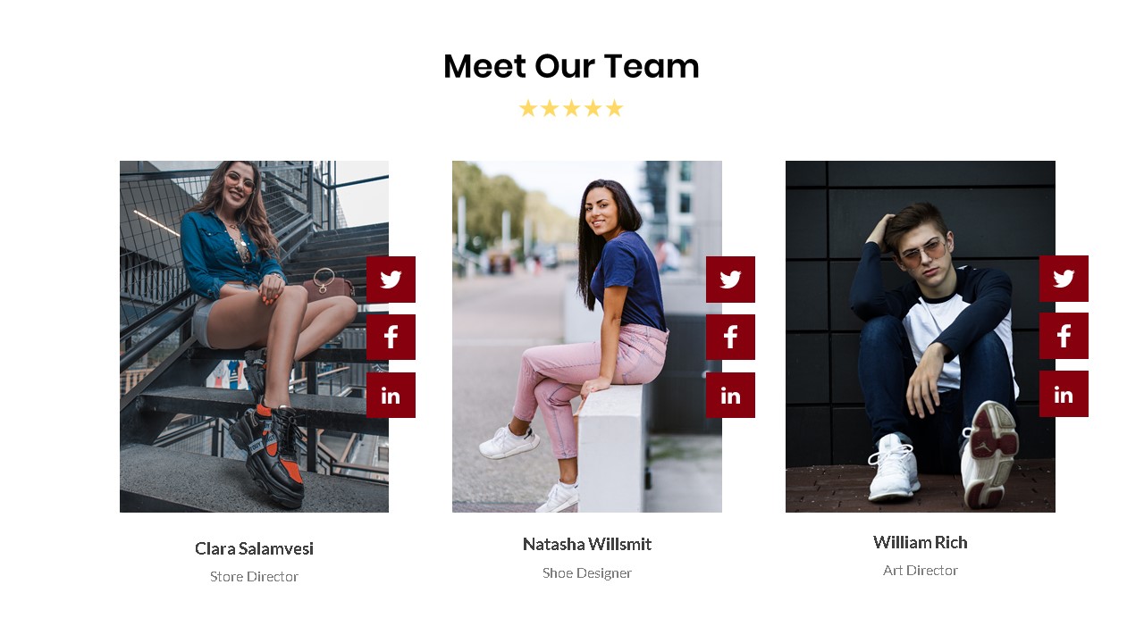 Shoes Product Catalog Keynote Template, Presentation Templates ...