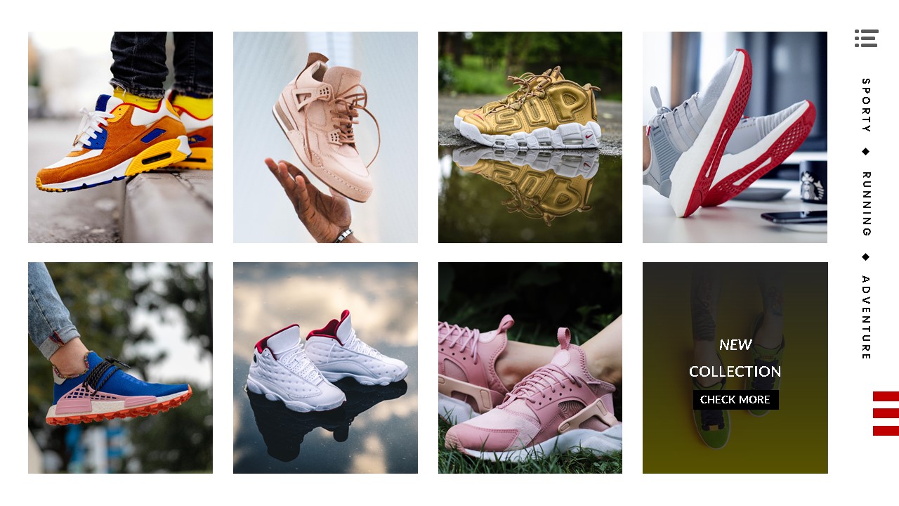 Shoes Product Catalog Keynote Template, Presentation Templates ...