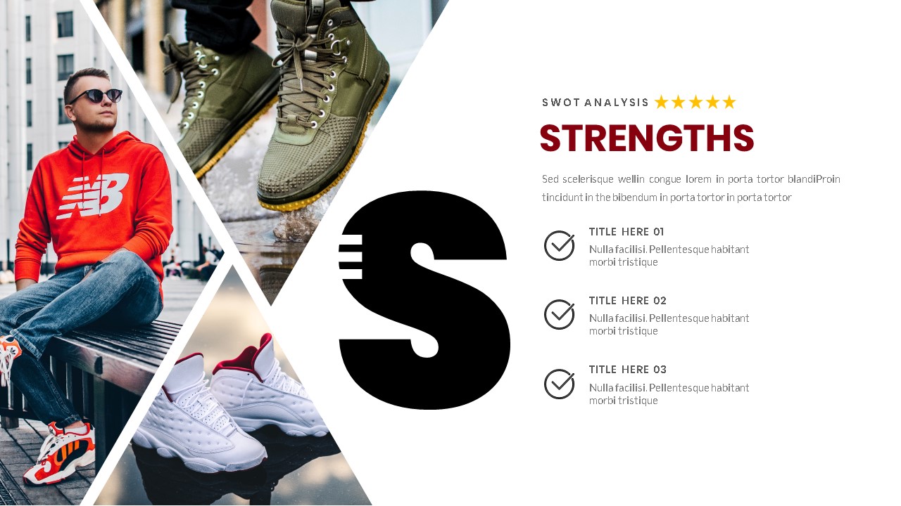 Shoes Product Catalog Keynote Template, Presentation Templates ...