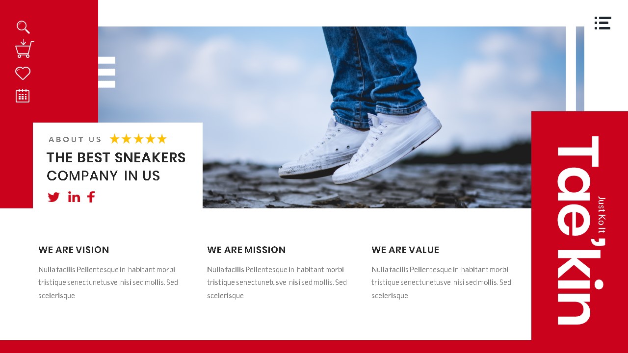 Shoes Product Catalog Keynote Template, Presentation Templates ...