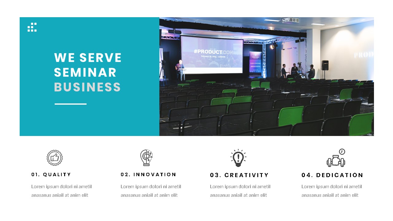 Seminar-Conference PowerPoint Template, Presentation Templates ...