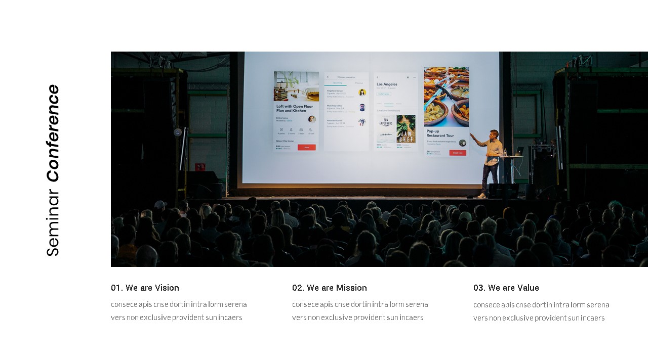 Seminar-Conference PowerPoint Template, Presentation Templates ...