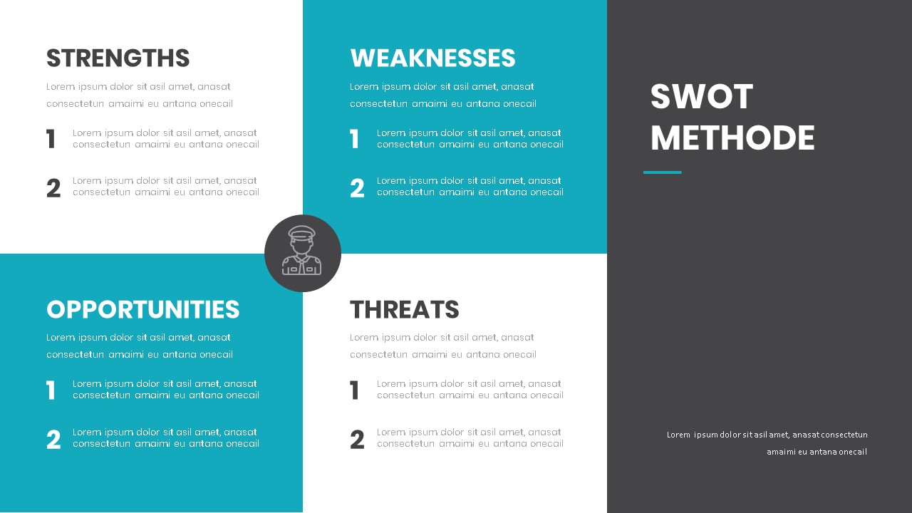 Security Guard Protection PowerPoint Template, Presentation Templates