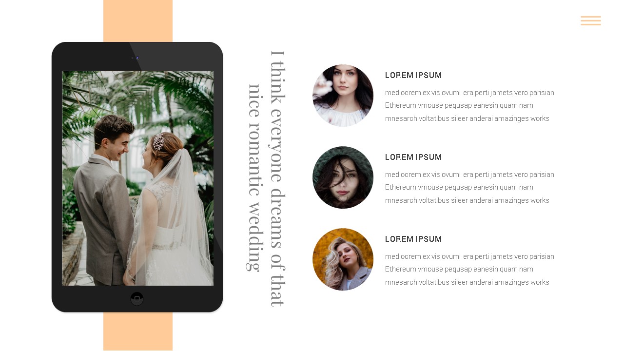 Mariage Wedding Planner Powerpoint Template, Presentation Templates