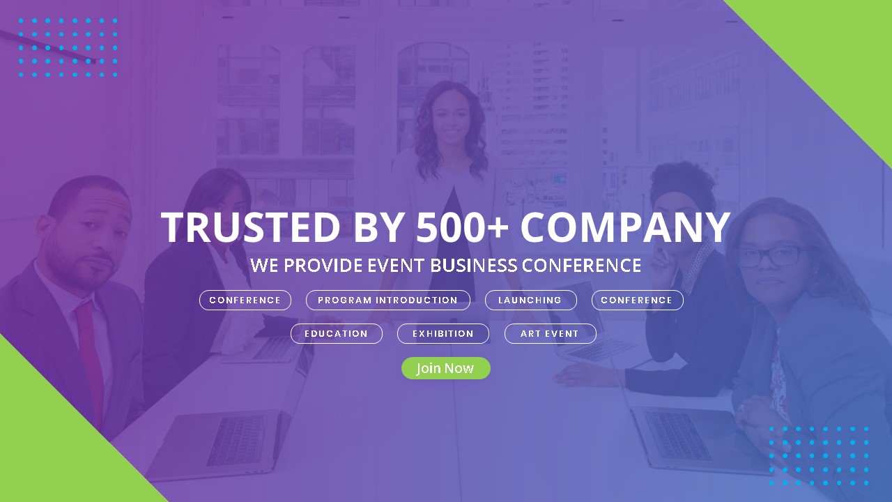 Conference Event Seminar PowerPoint Template, Presentation Templates