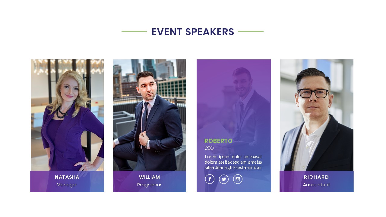 Conference Event Seminar PowerPoint Template, Presentation Templates