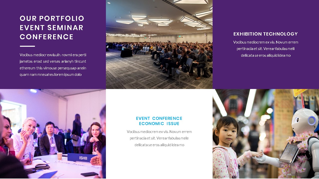 Conference Event Seminar PowerPoint Template, Presentation Templates