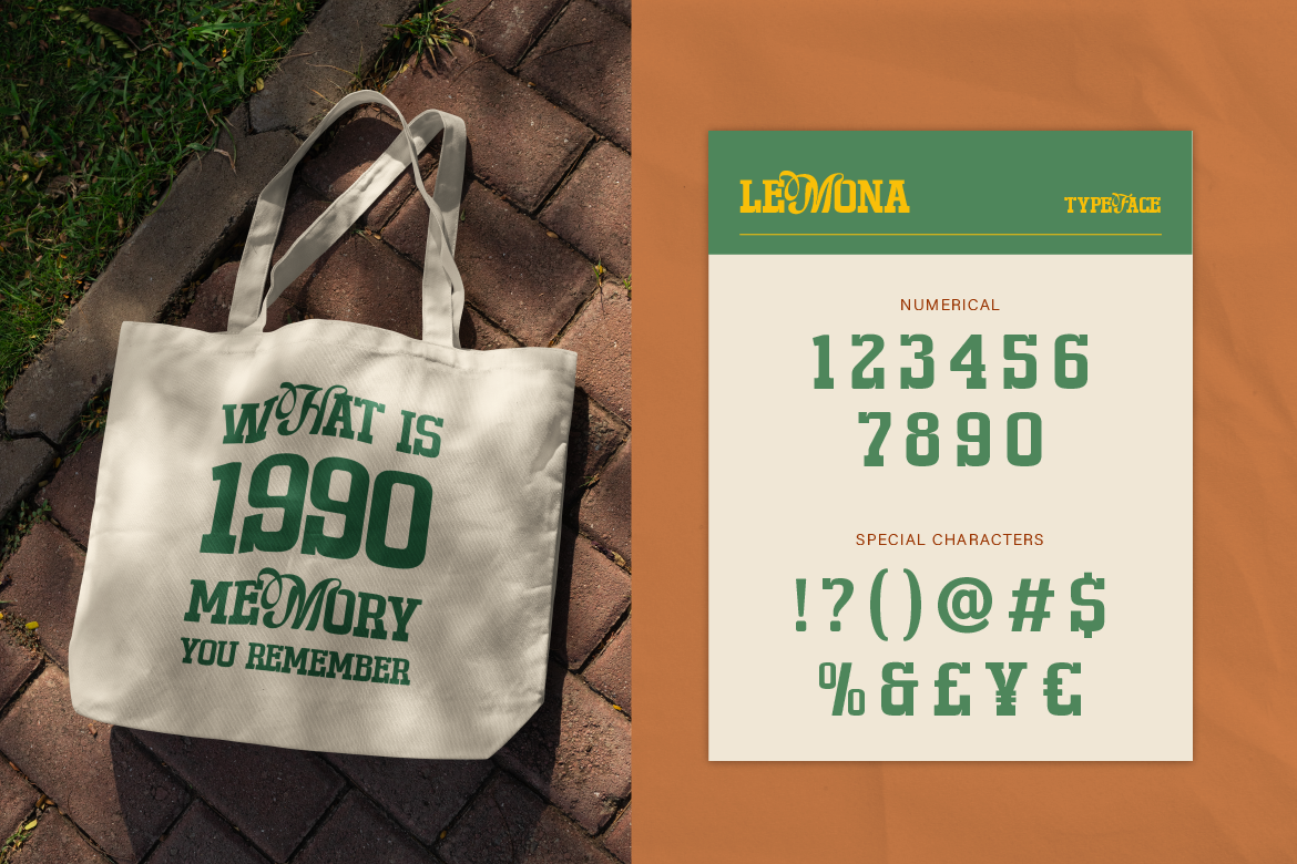 Lemona, Fonts | GraphicRiver