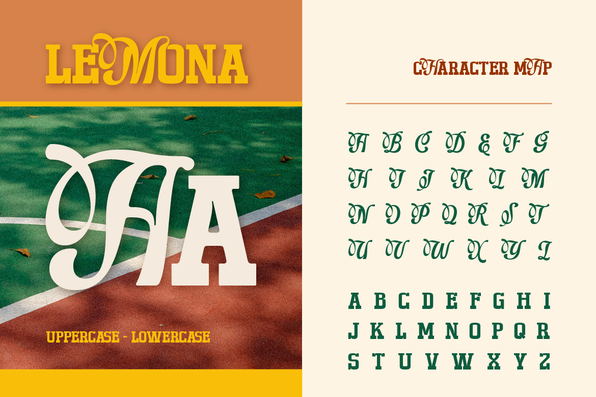 Lemona, Fonts | GraphicRiver