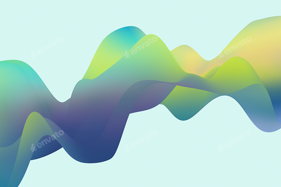Holographic Gradient Wave Backgrounds, Graphics | GraphicRiver
