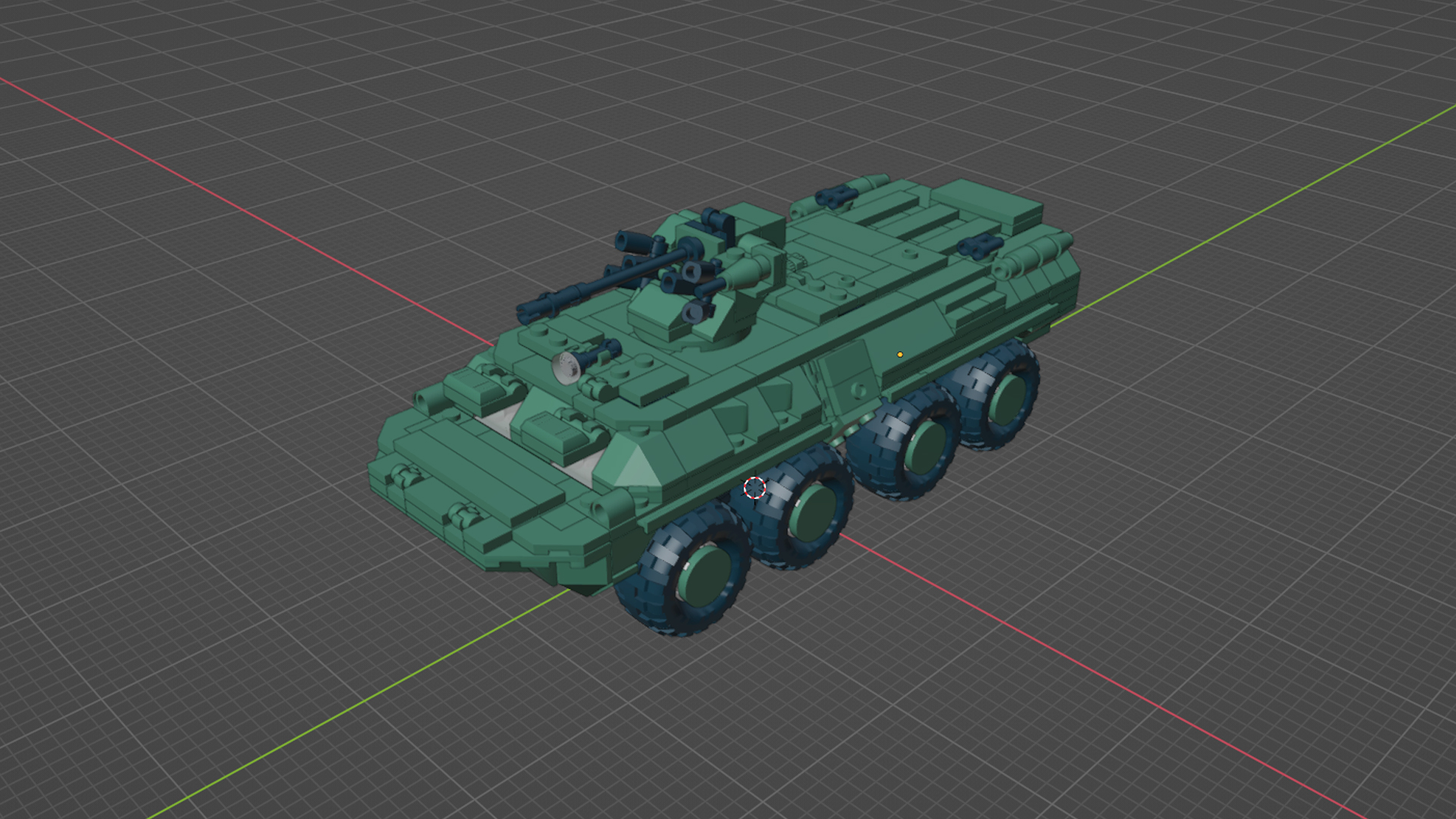 Lego BTR 82 by stever27 | 3DOcean