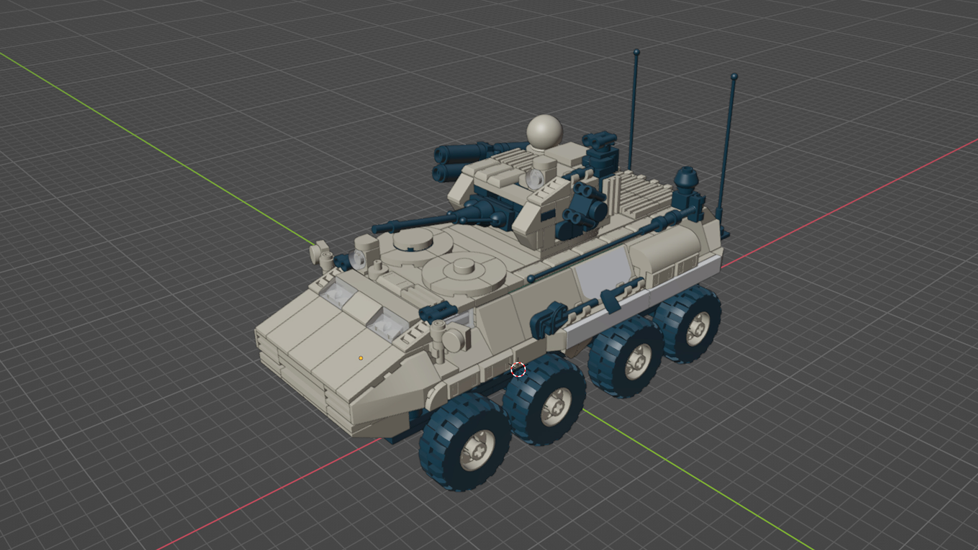 Lego BTR_4 by stever27 | 3DOcean