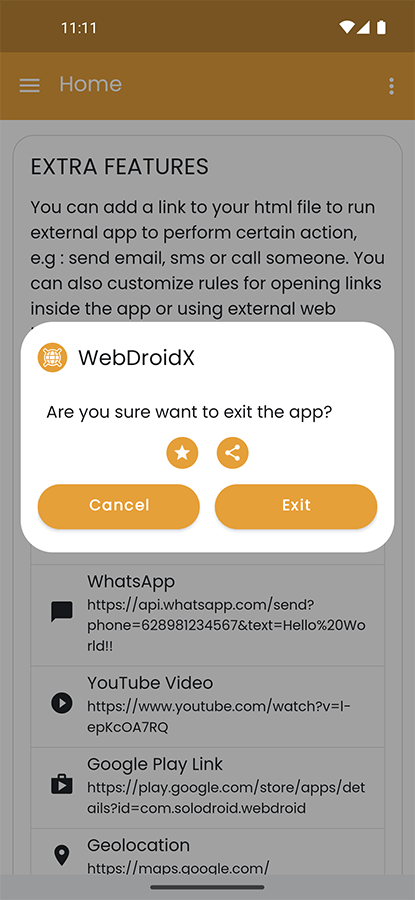 WebDroidX - Android WebView App with Admin Panel by solodroid | CodeCanyon
