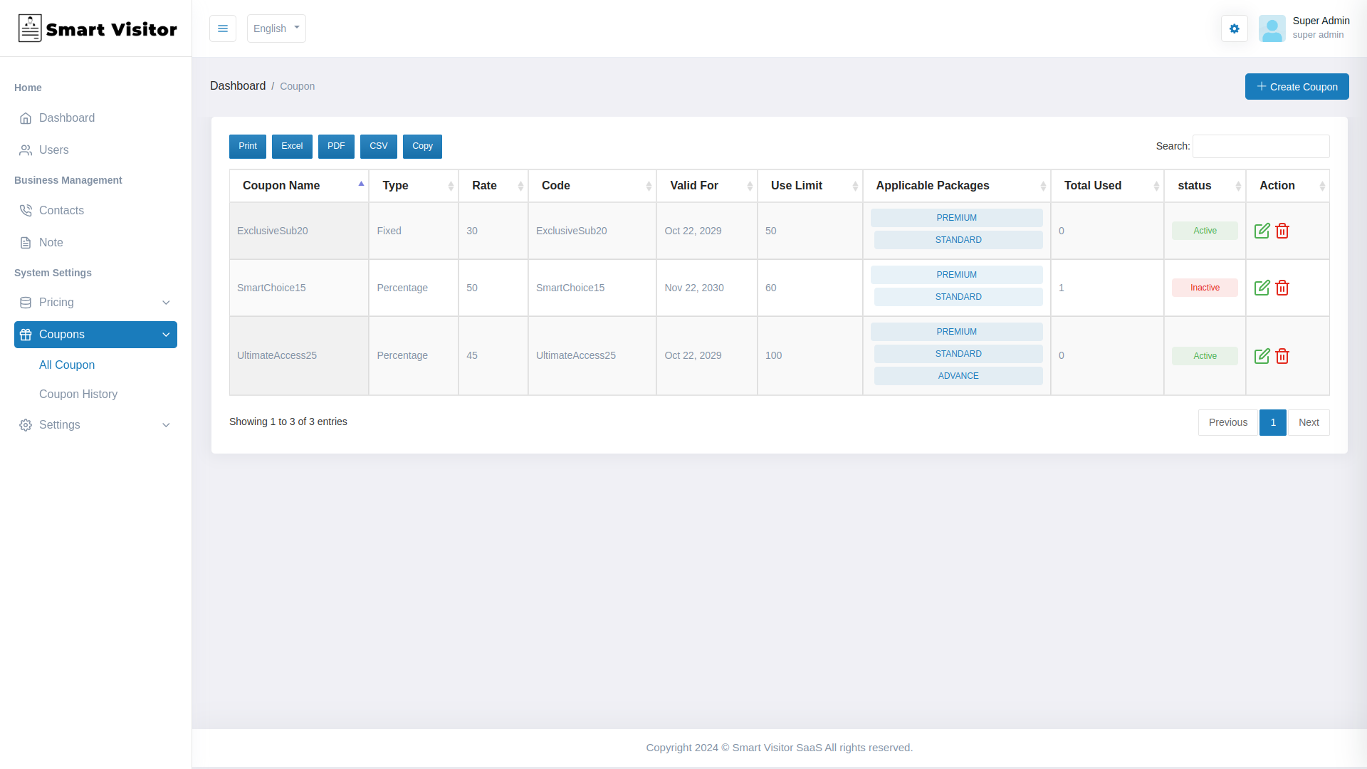 Smart Visitor SaaS - Visitor Management Tool by smartwebinfotech ...