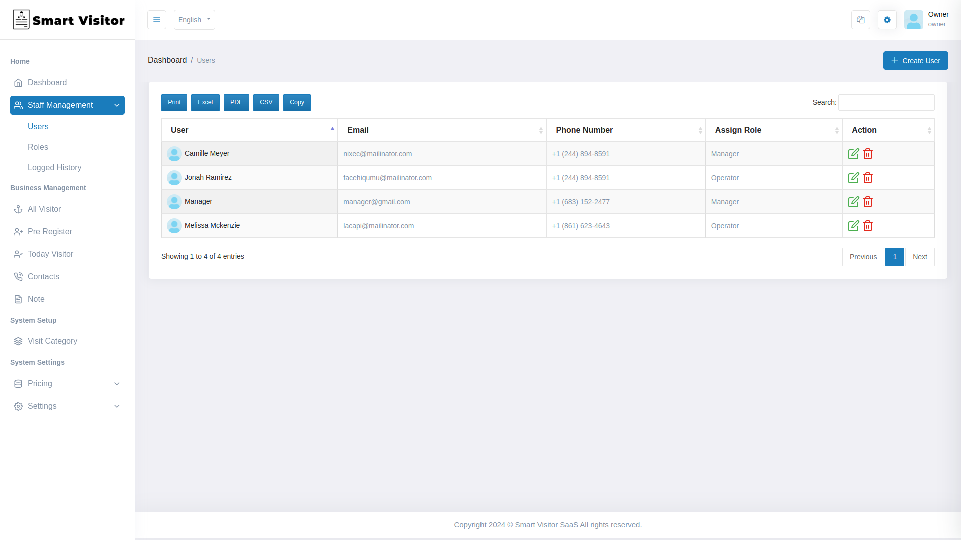Smart Visitor SaaS - Visitor Management Tool by smartwebinfotech ...
