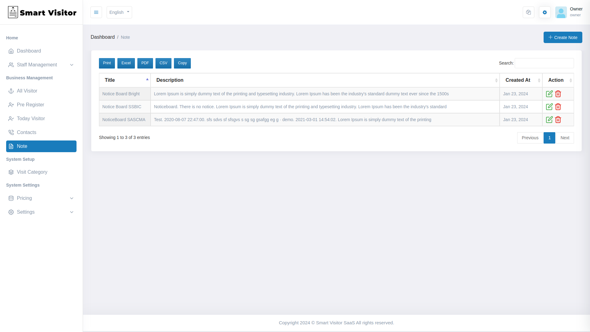 Smart Visitor SaaS - Visitor Management Tool by smartwebinfotech | CodeCanyon