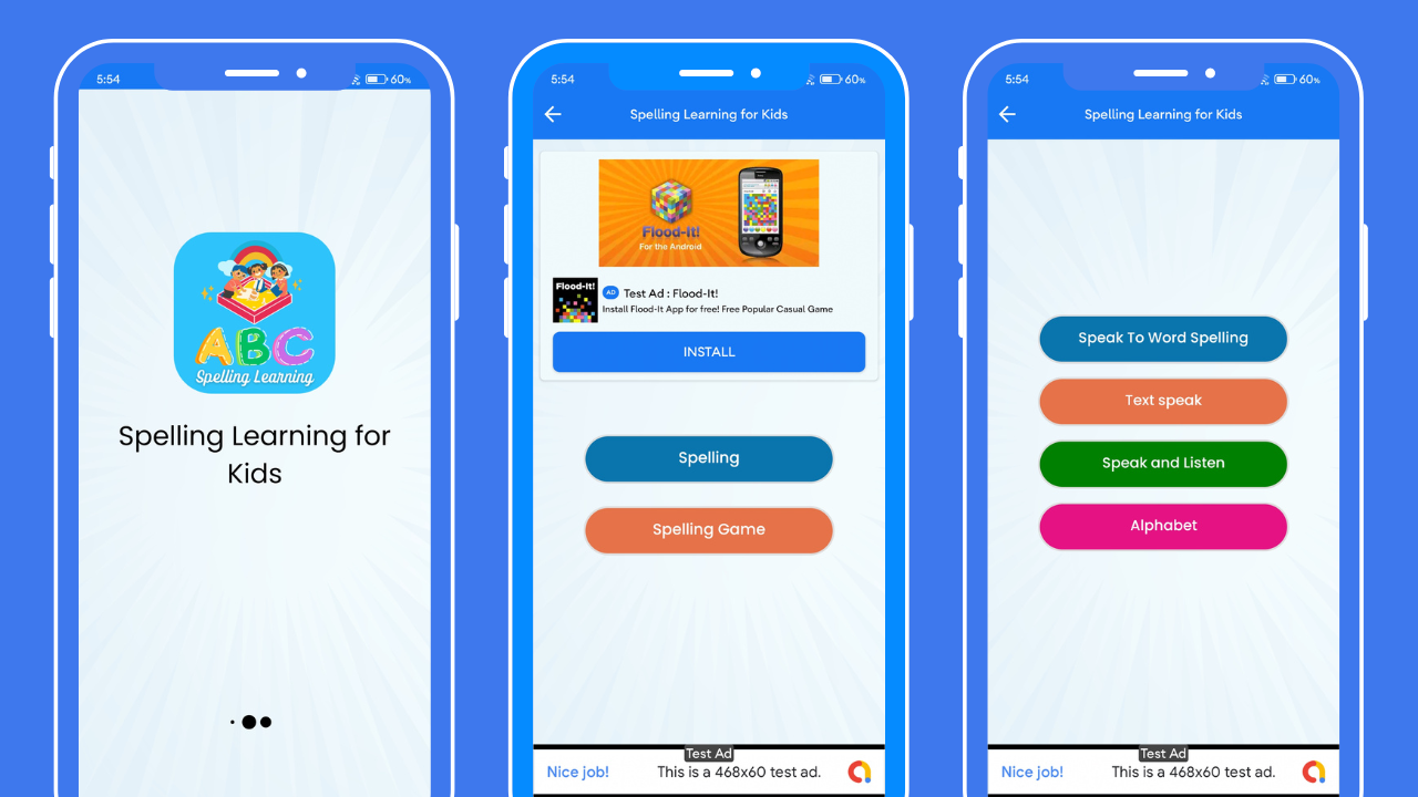 Spelling Learning For Kids with AdMob Ads Android by MJAppsStudio | CodeCanyon