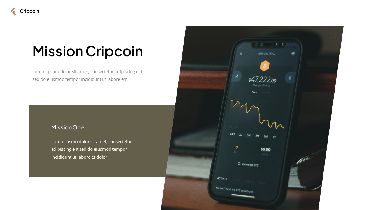 Cripcoin - Crypto PowerPoint Template, Presentation Templates ...