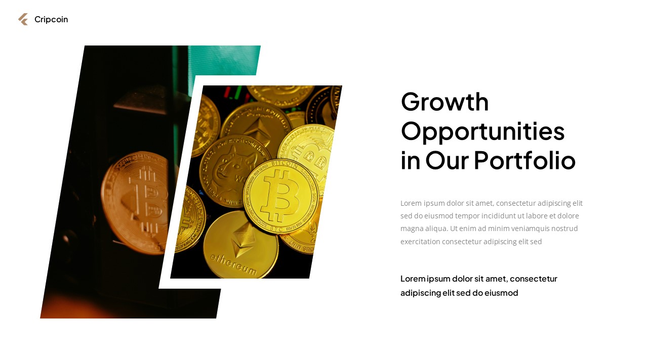 Cripcoin - Crypto PowerPoint Template, Presentation Templates ...