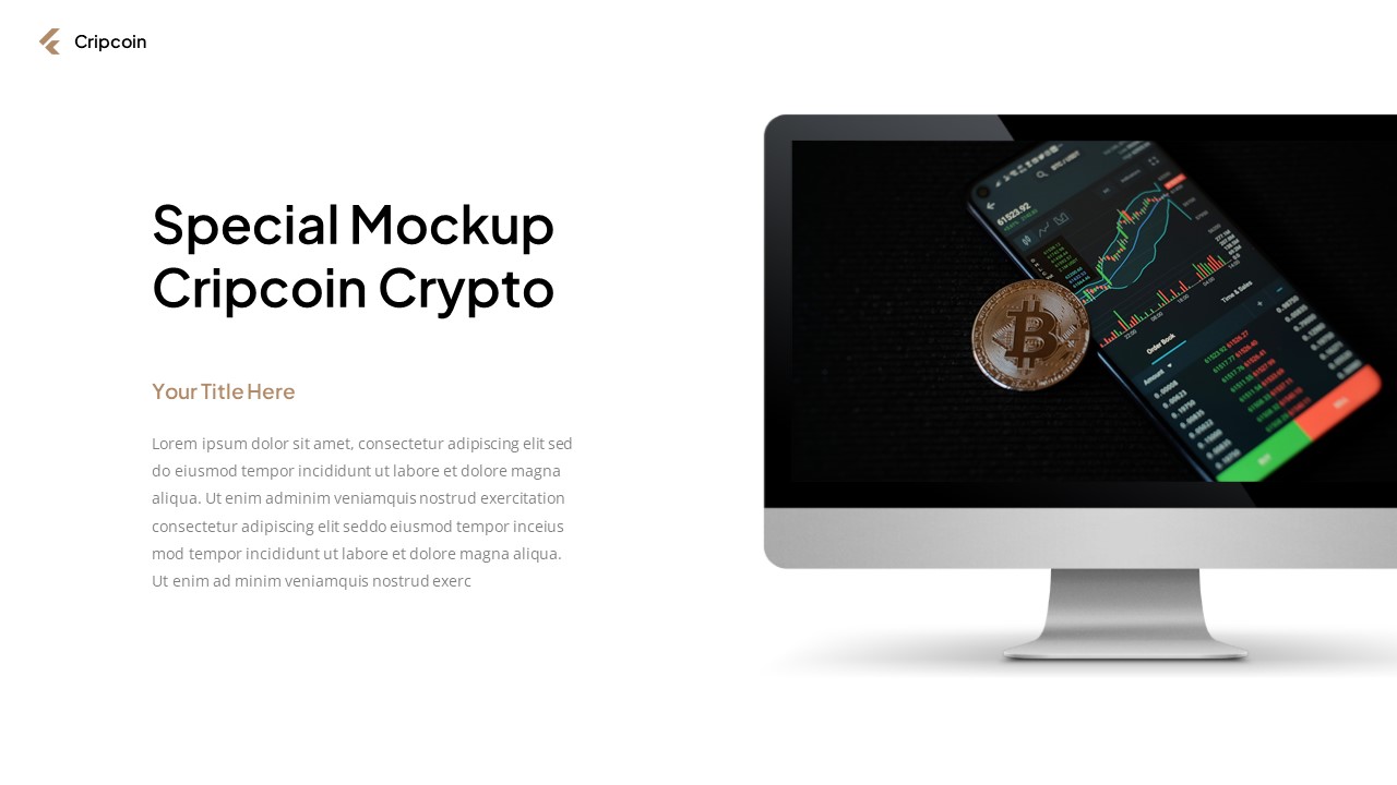 Cripcoin - Crypto PowerPoint Template, Presentation Templates ...
