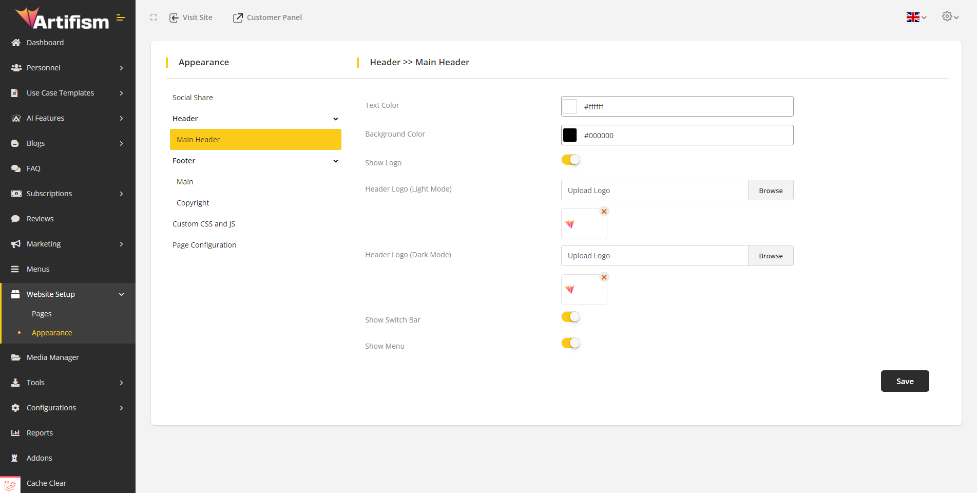 Artifism - AI Content & Image Generator SaaS by techvillage1 | CodeCanyon