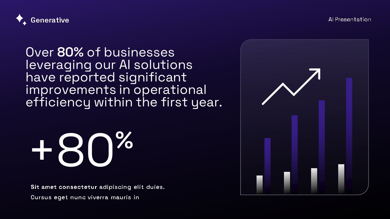 Generative - Artificial Intelligence PowerPoint Template, Presentation ...