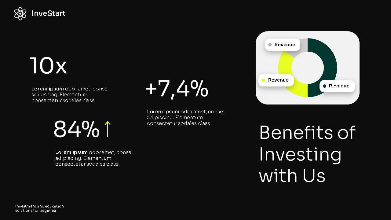 InveStart - Investment PowerPoint Template, Presentation Templates