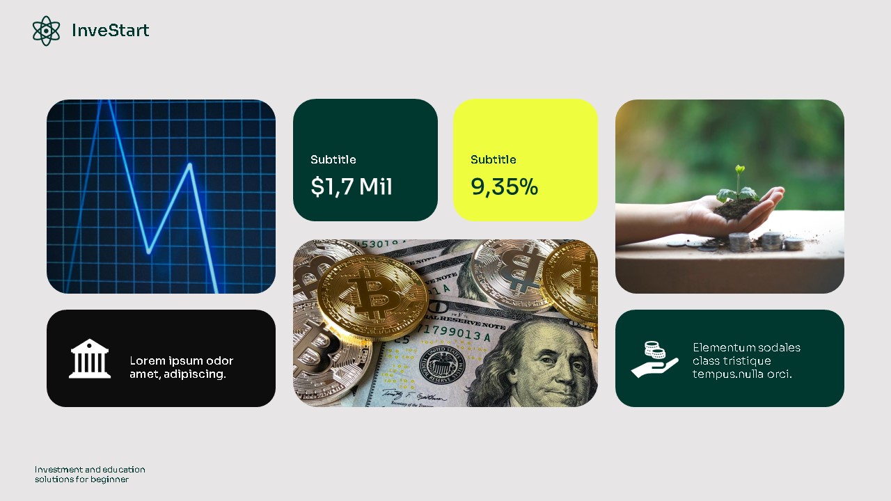InveStart - Investment PowerPoint Template, Presentation Templates