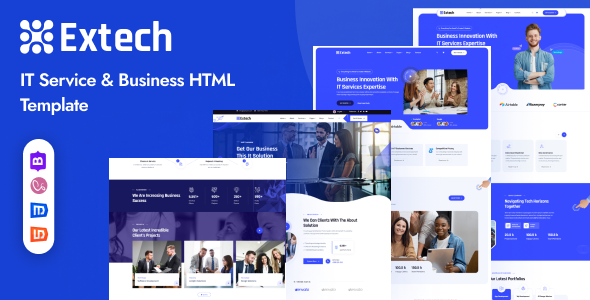 Extech | IT Solutions & Services HTML by WPRiver | ThemeForest