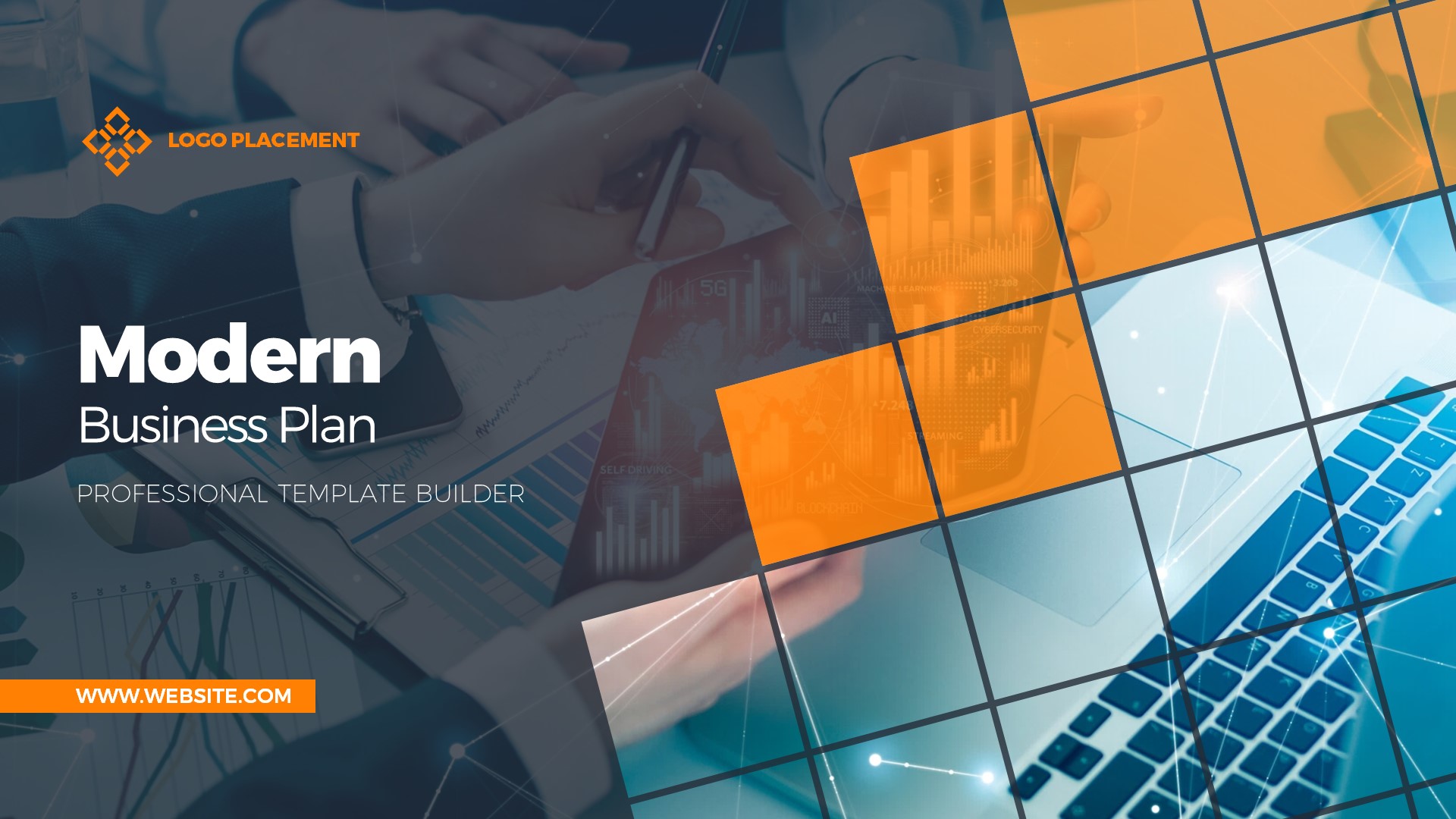 Modern Business Animated Interactive Bundle, Presentation Templates