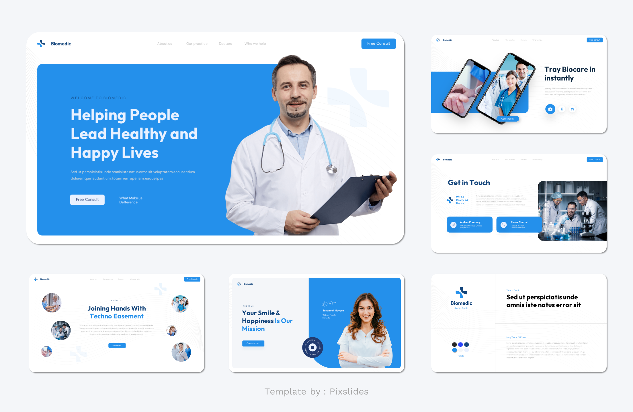 Biomedic - Medical Health Keynote Presentation Template, Presentation ...