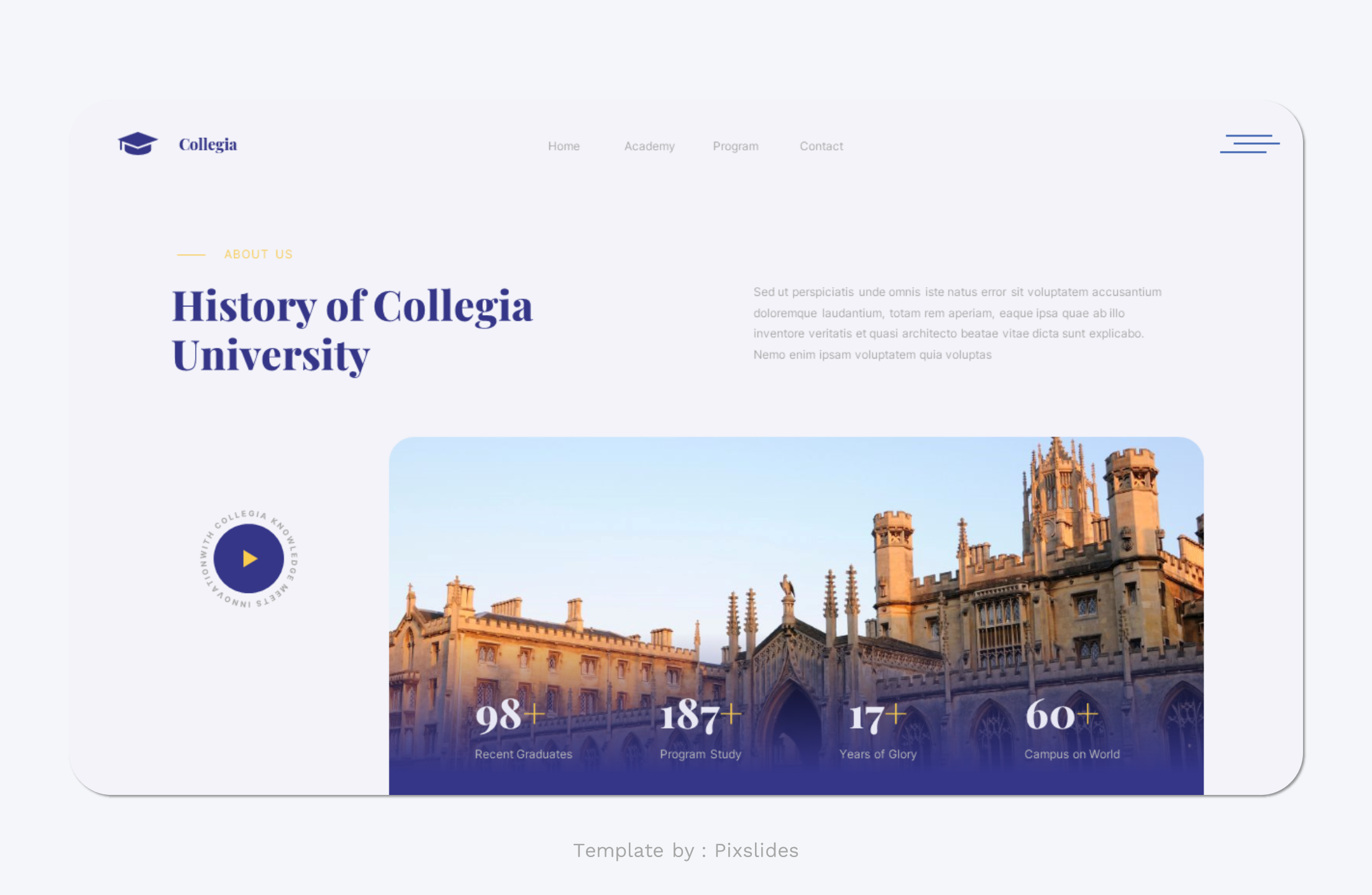 Collegia - University and College PowerPoint Presentation Template ...