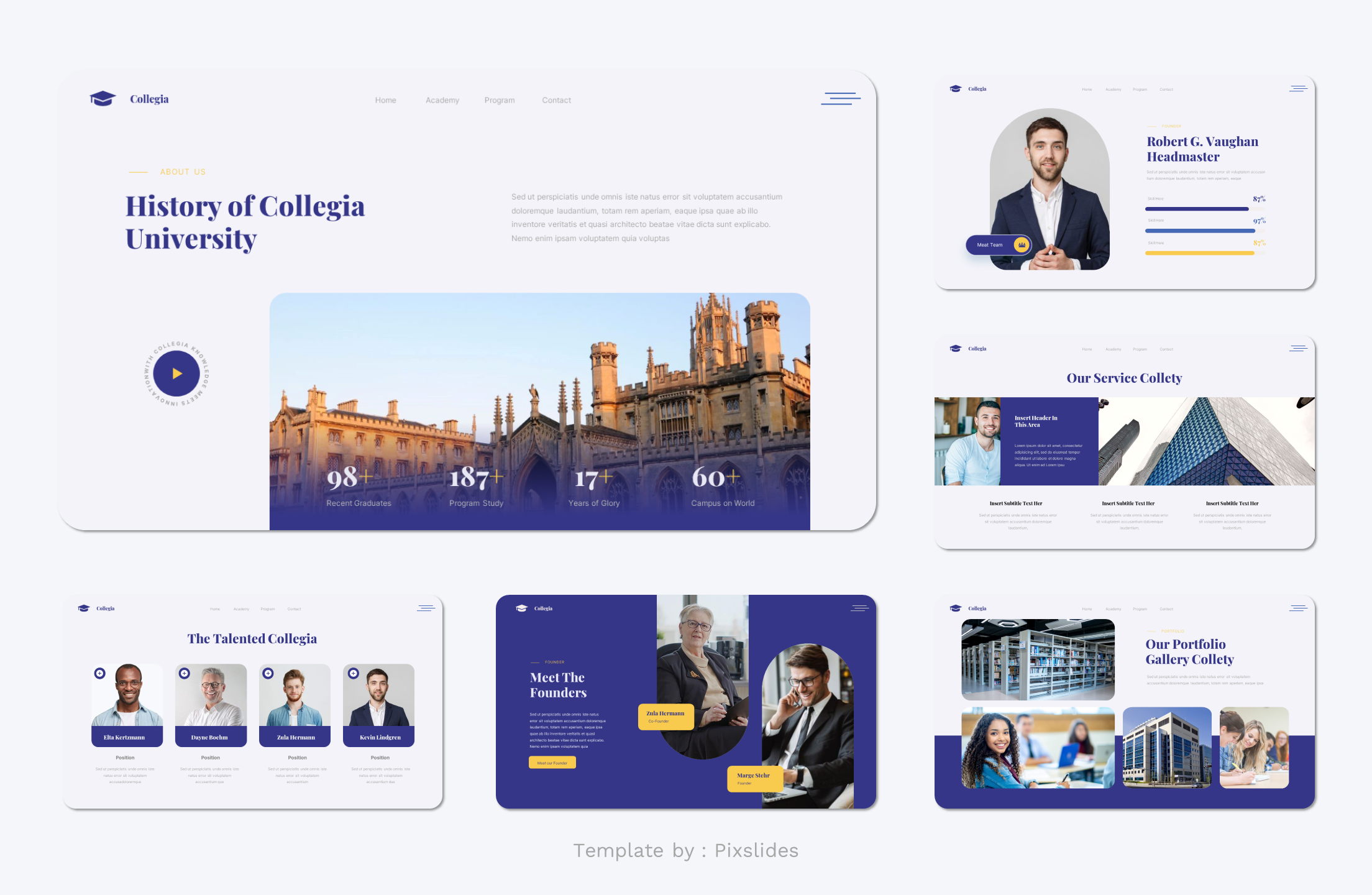 Collegia - University and College Keynote Presentation Template ...