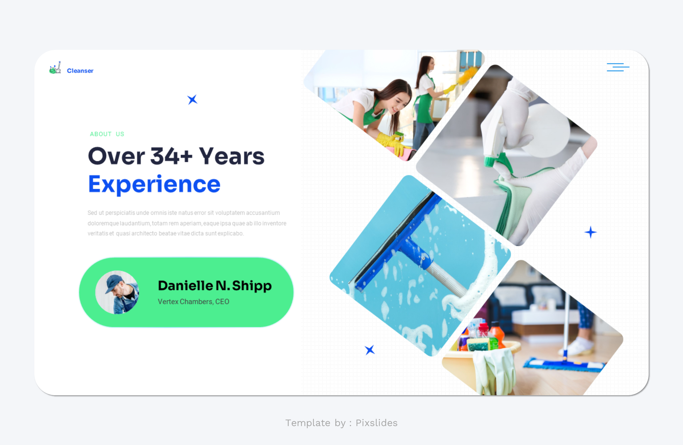 Cleanser - Cleaning Services PowerPoint Presentation Template ...