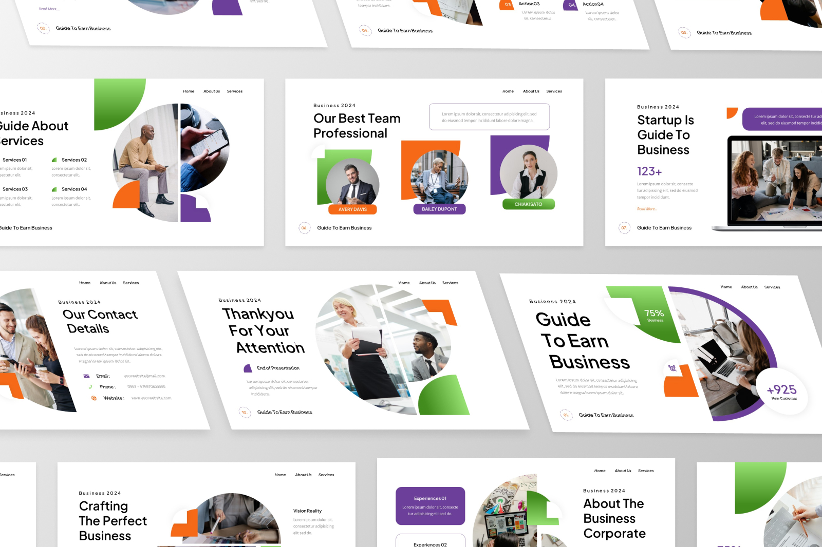 Guide Business PowerPoint Template, Presentation Templates | GraphicRiver