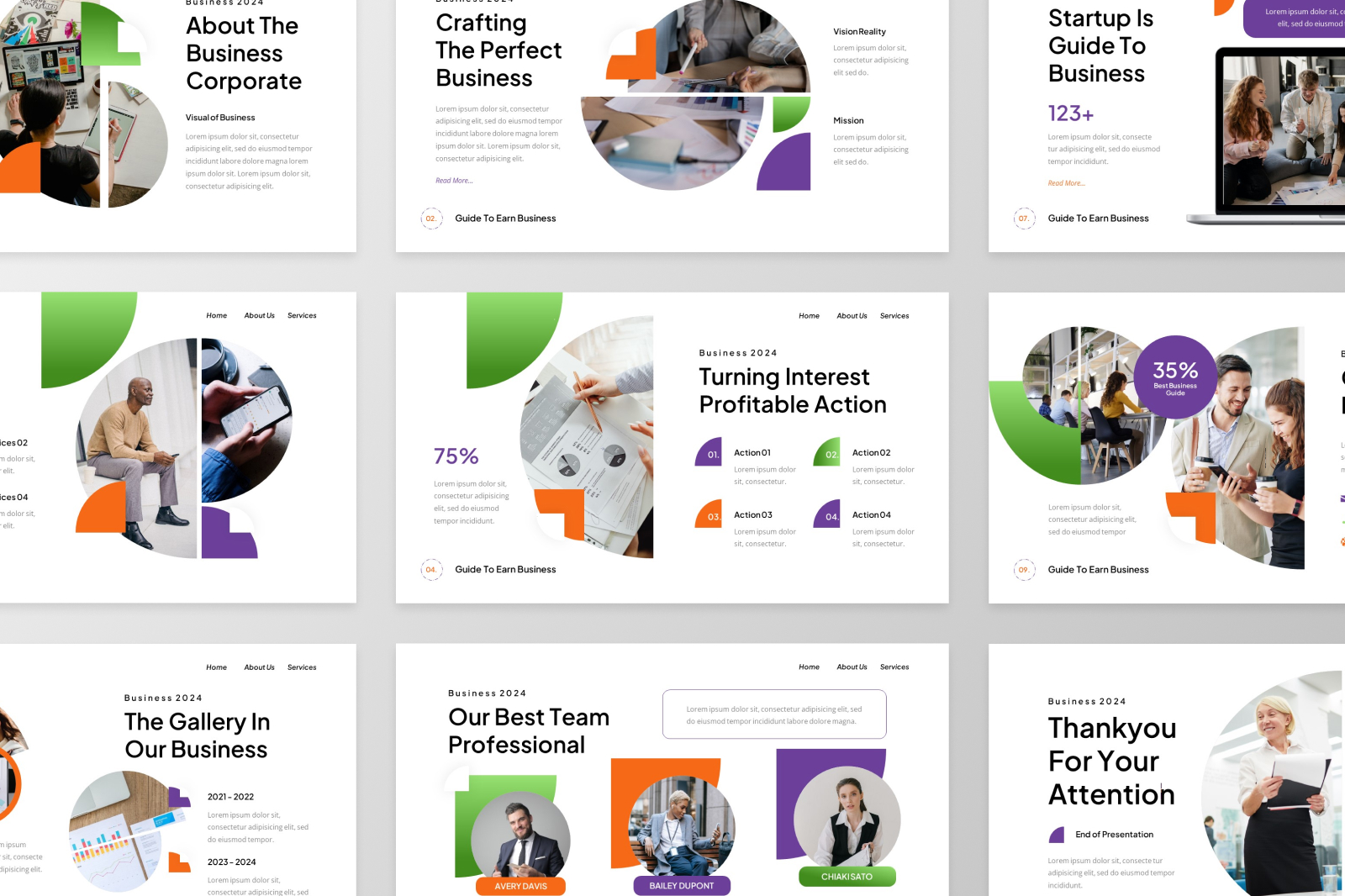 Guide Business PowerPoint Template, Presentation Templates | GraphicRiver