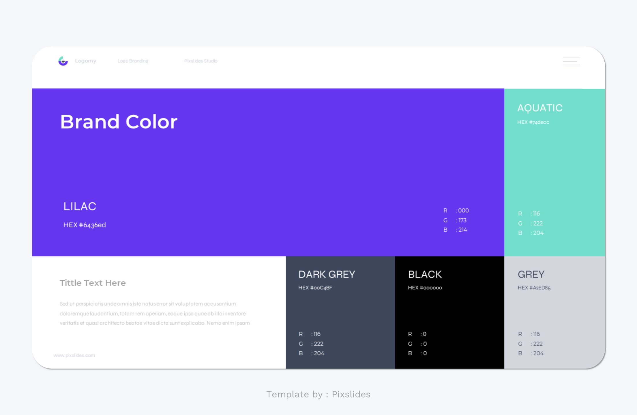 Logomy - Logo Branding PowerPoint Presentation Template, Presentation ...