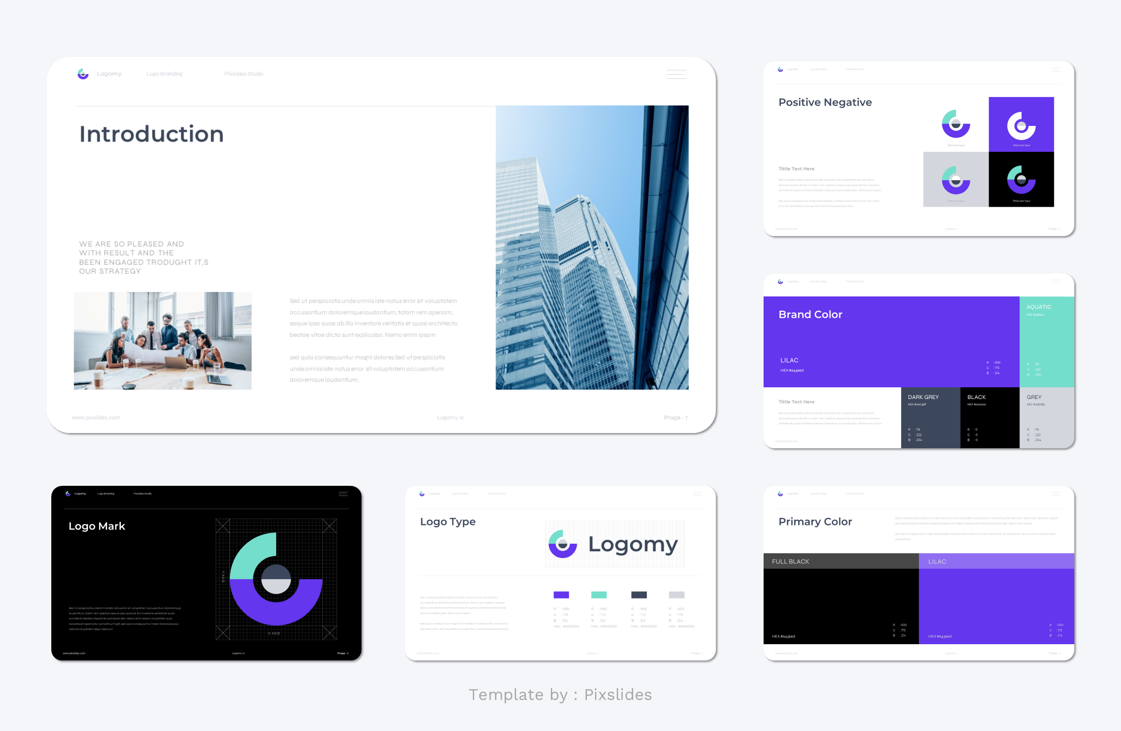 Logomy - Logo Branding PowerPoint Presentation Template, Presentation ...