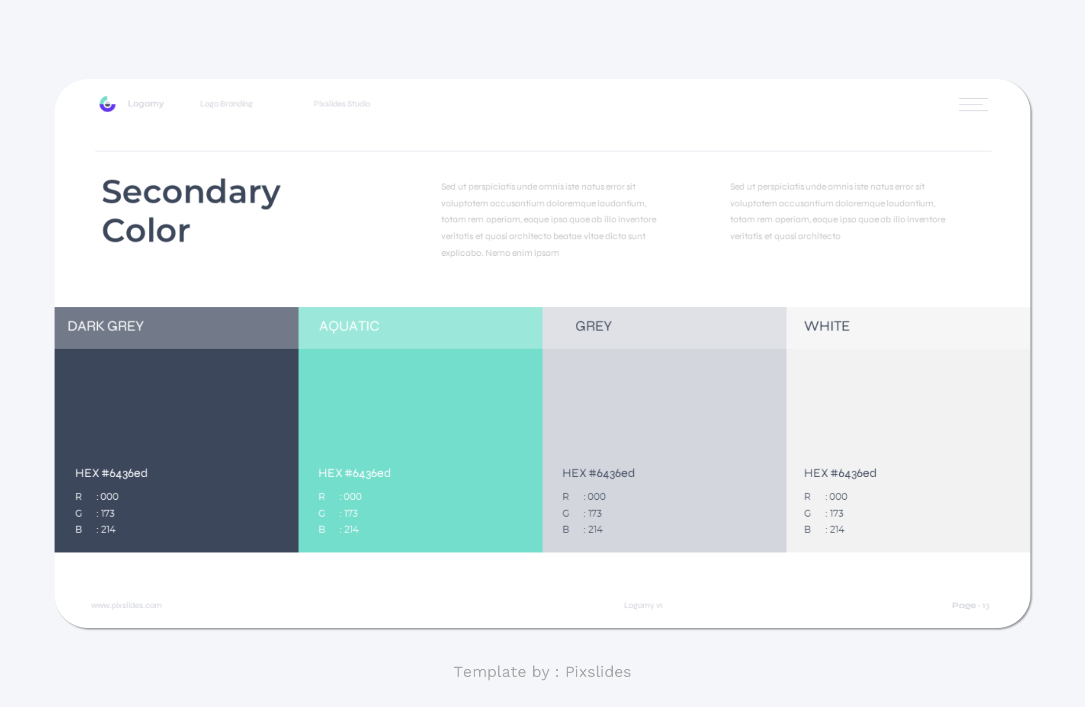Logomy - Logo Branding PowerPoint Presentation Template, Presentation ...