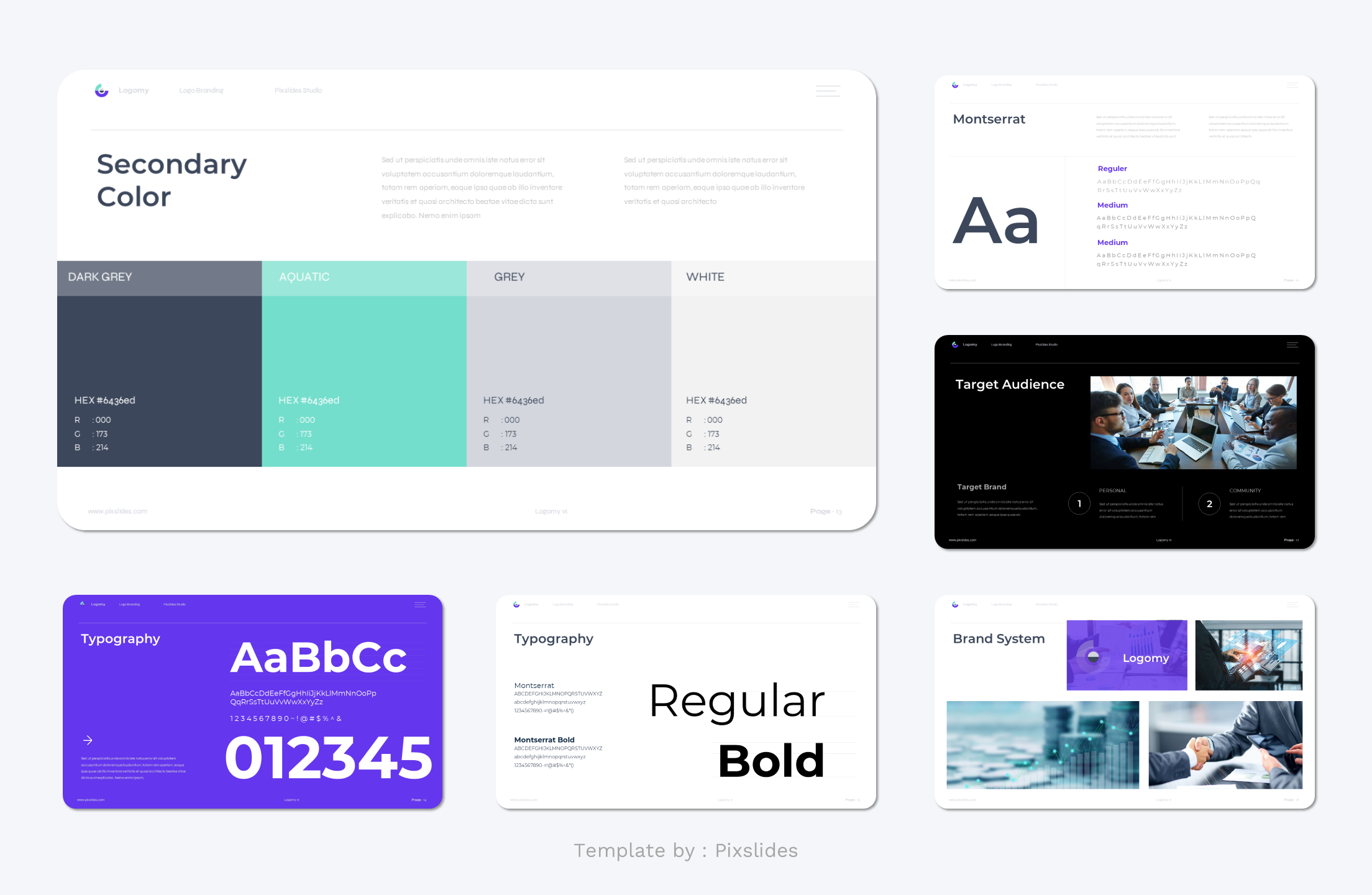 Logomy - Logo Branding Keynote Presentation Template, Presentation ...