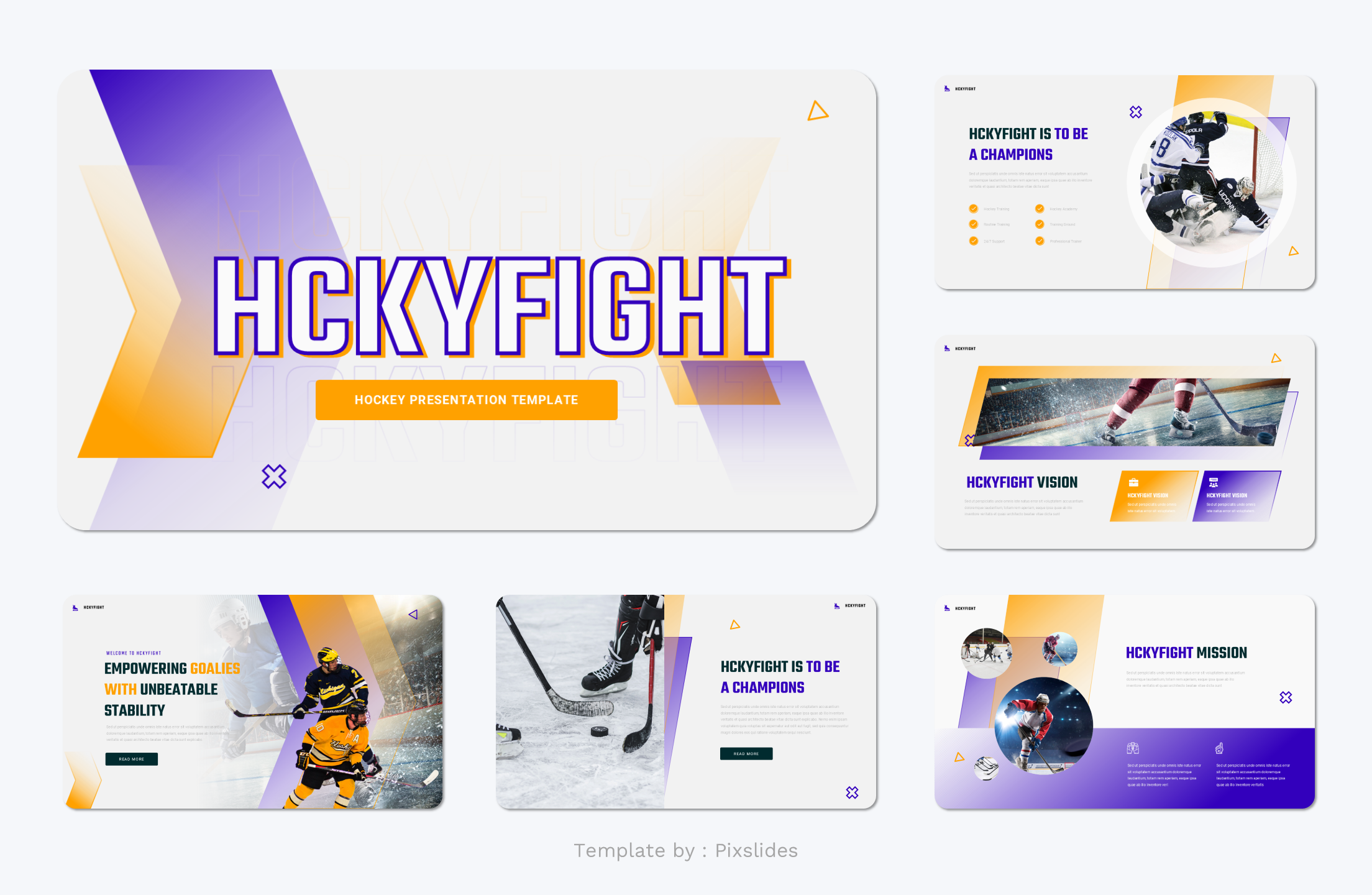 Hckyfight - Hockey Team & Sports Club PowerPoint Presentation ...