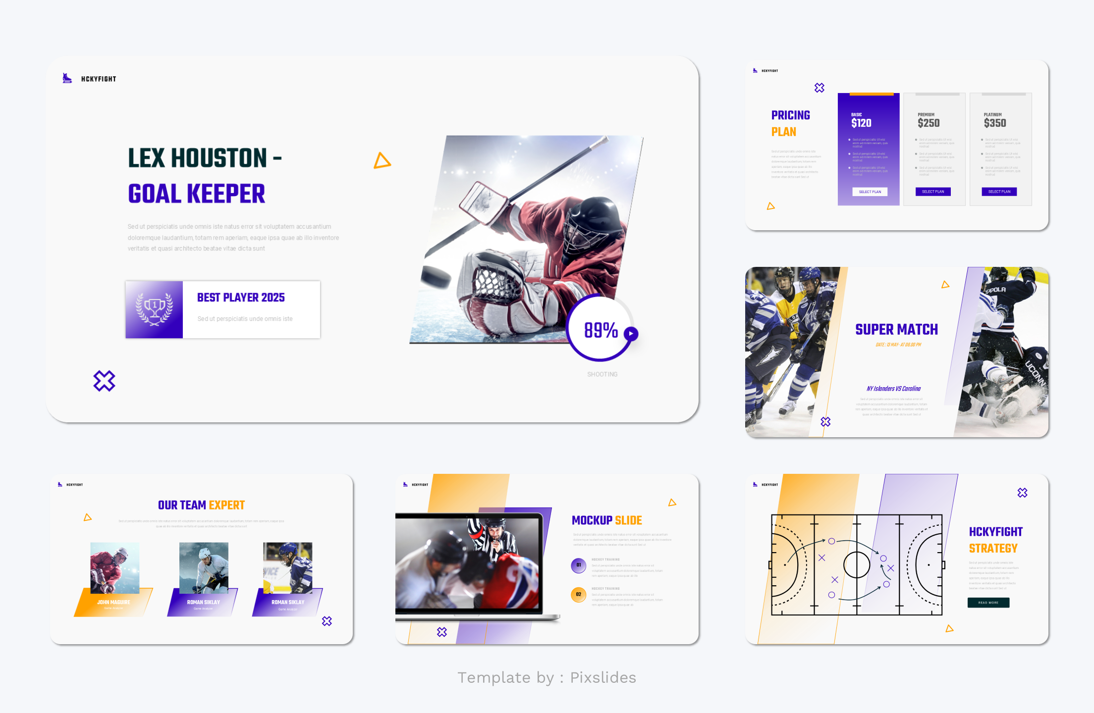 Hckyfight - Hockey Team & Sports Club PowerPoint Presentation ...