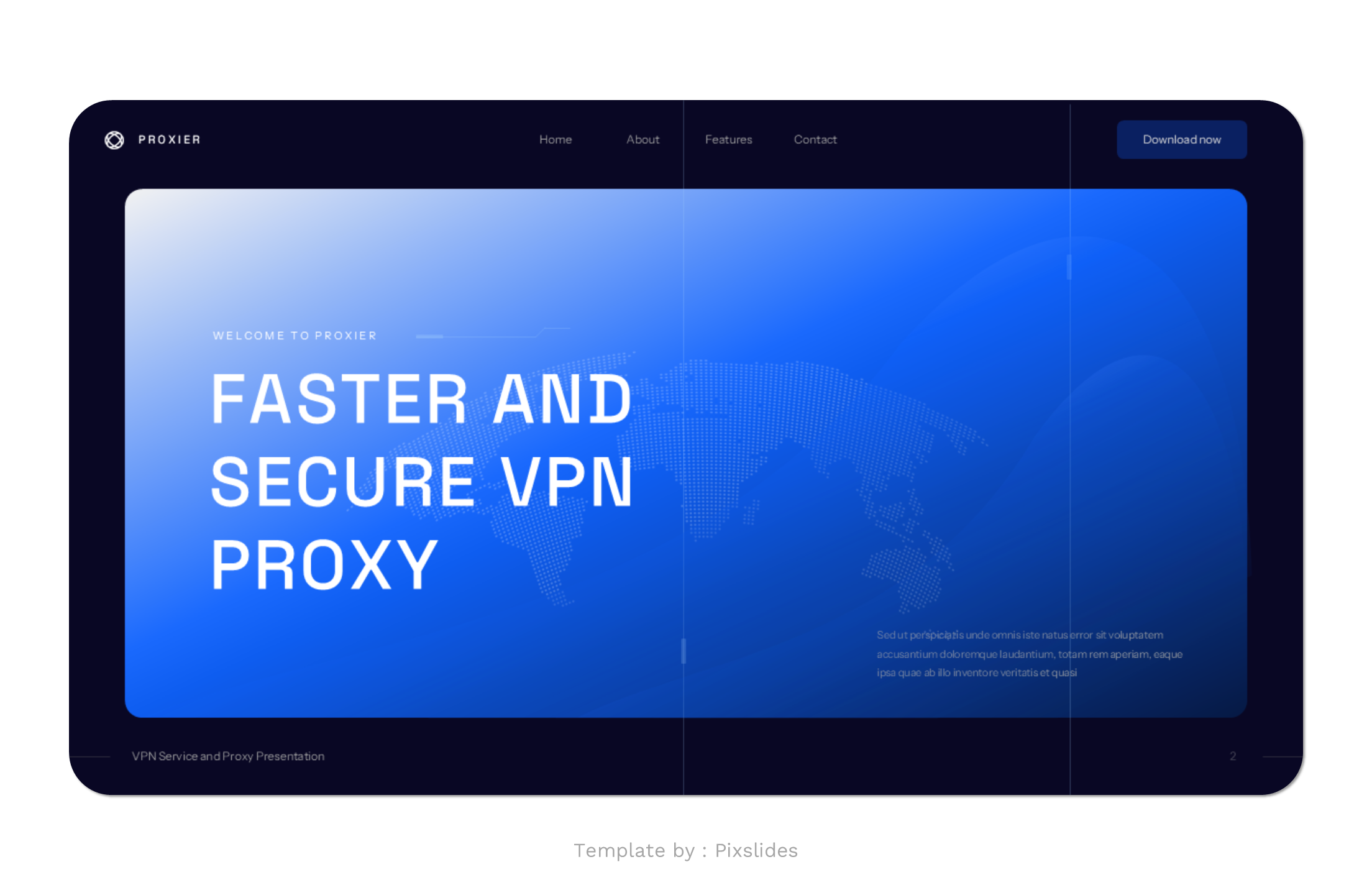 Proxier - VPN Services & Proxy Keynote Presentation Template ...